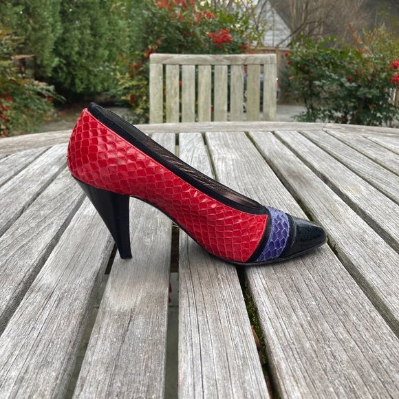 Roberto Vianni | Shoes | Vintage Roberto Vianni Multicolored Pumps Size ...